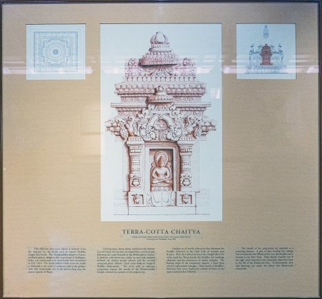 Terra-cotta Chaitya [Patan Museum (Nepal)]