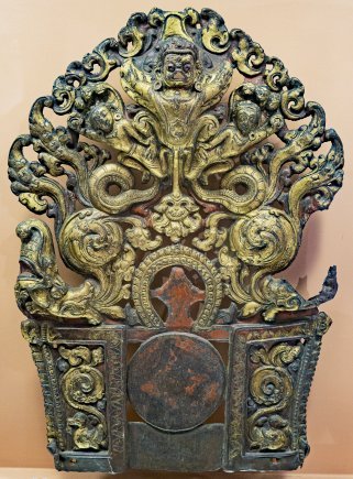 Throne Back (Nepal, 16th century) [Patan Museum (Nepal)]
