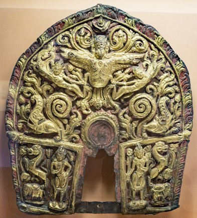 Throne Back (Nepal, 17th century) [Patan Museum (Nepal)]