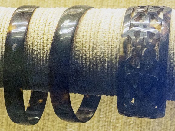 Turtle Shell Bangles [Galle National Museum]