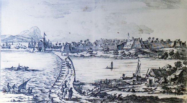 View of Galle Port [Galle National Museum]