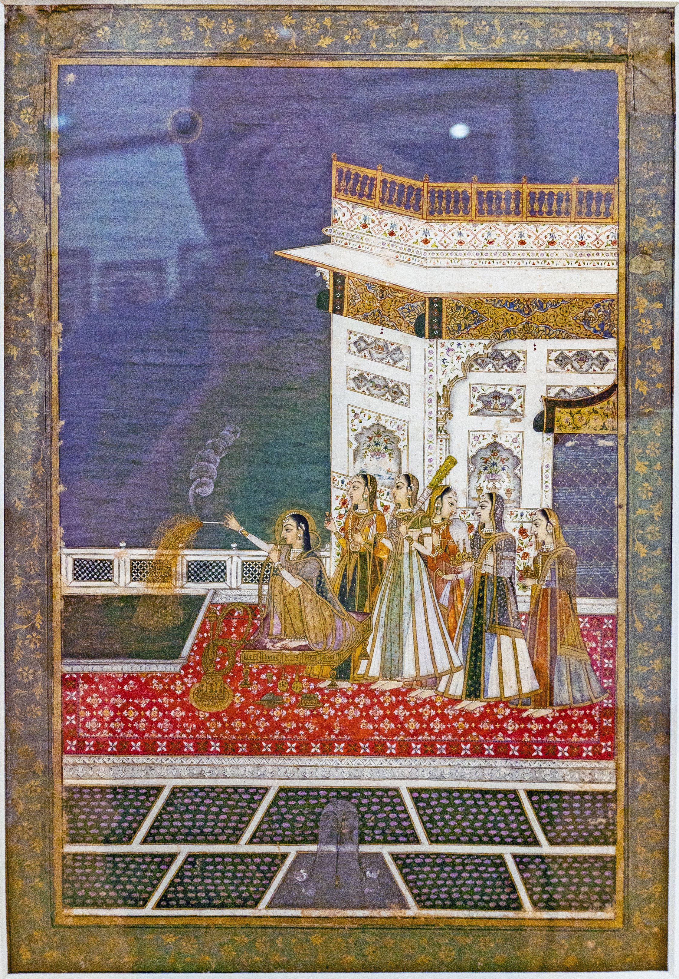 Painting of a Princess (Rajakumari) [New Delhi Museum—Paintings]