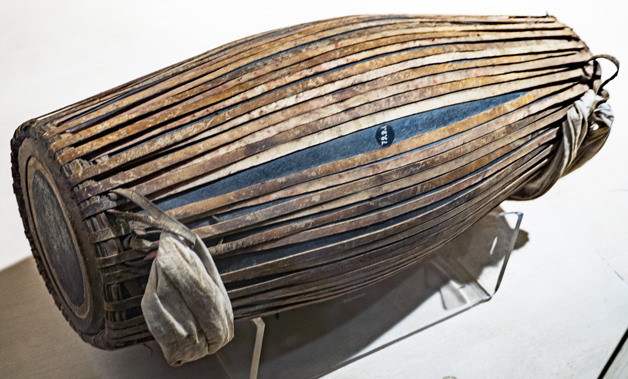 Khol Mrudang (musical instrument) [Odisha State Museum—Musical instruments]