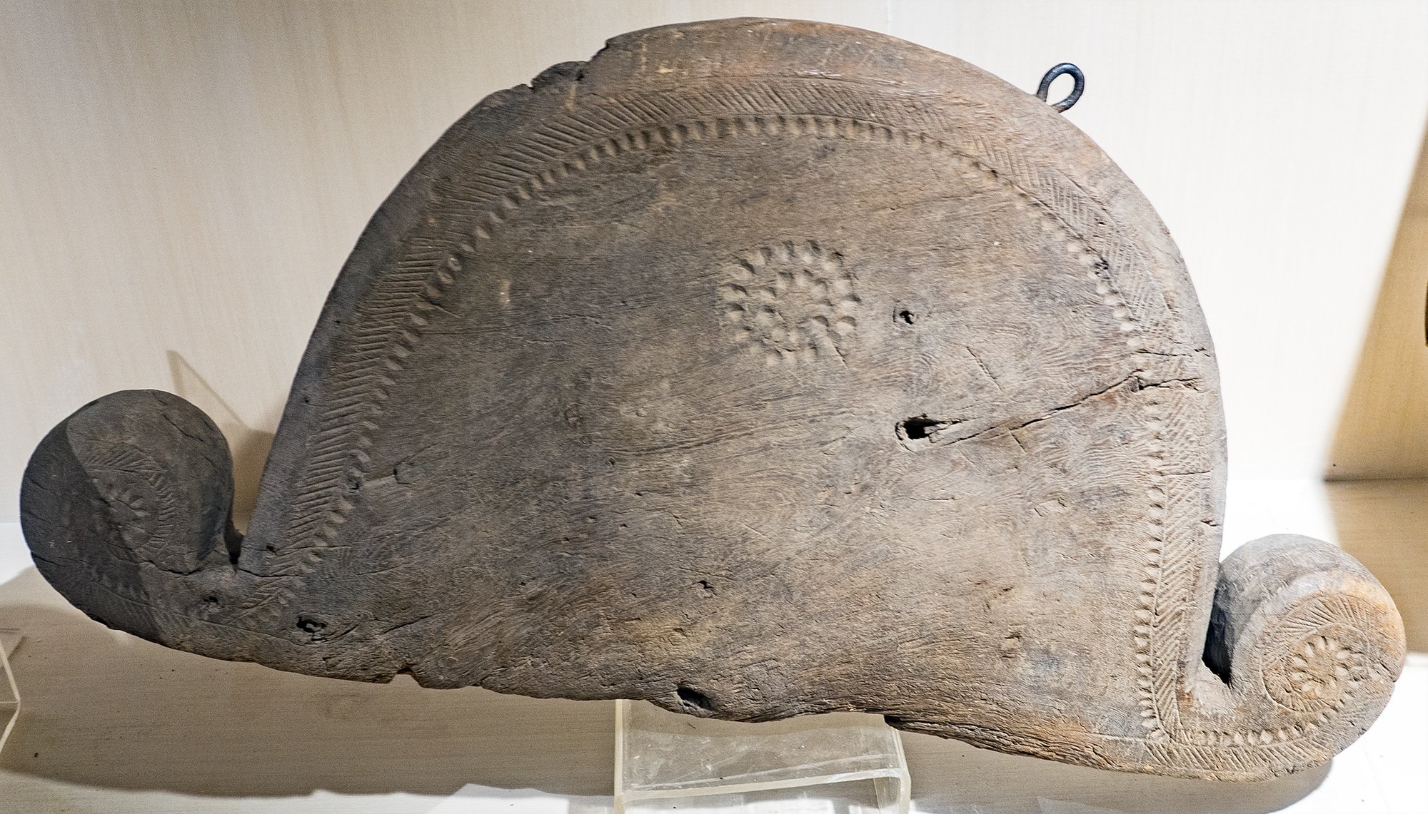 Dudra (musical instrument) [Odisha State Museum—Musical instruments]
