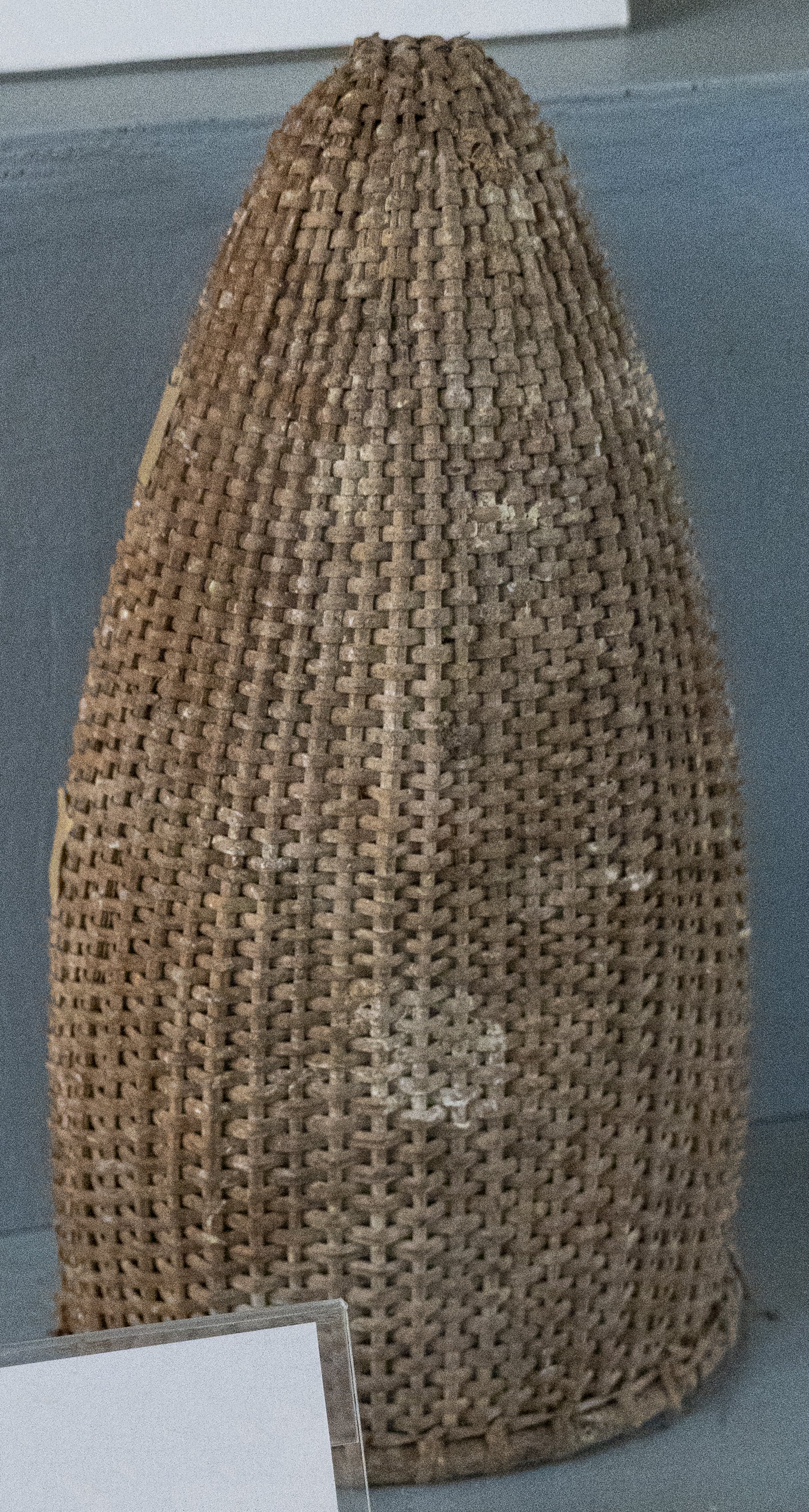 Bamboo basket from Mebak [Nepal: Natural History Gallery]