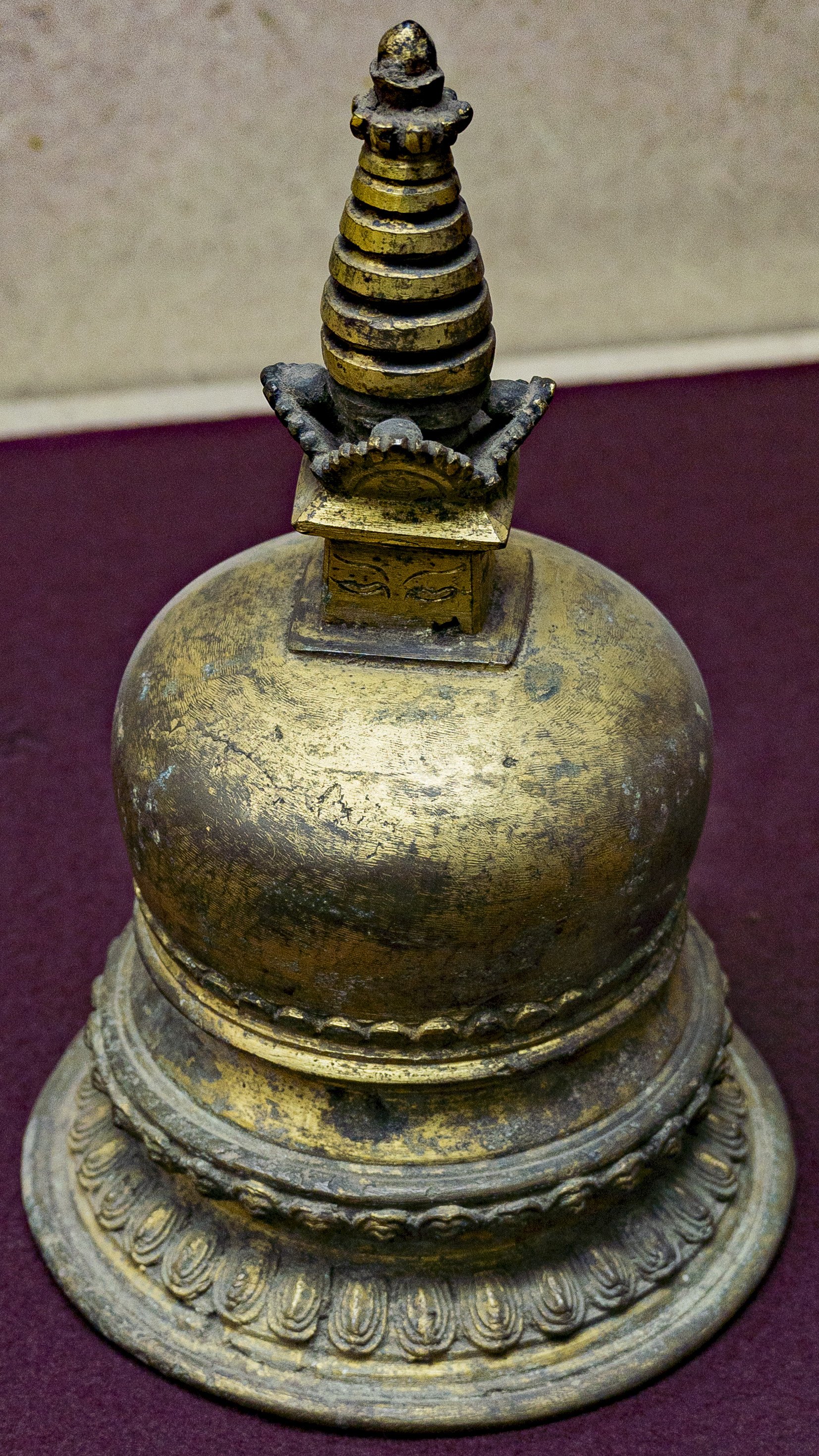 Caitya (19th century) [Buddhist Art Gallery: Kathmandu valley]