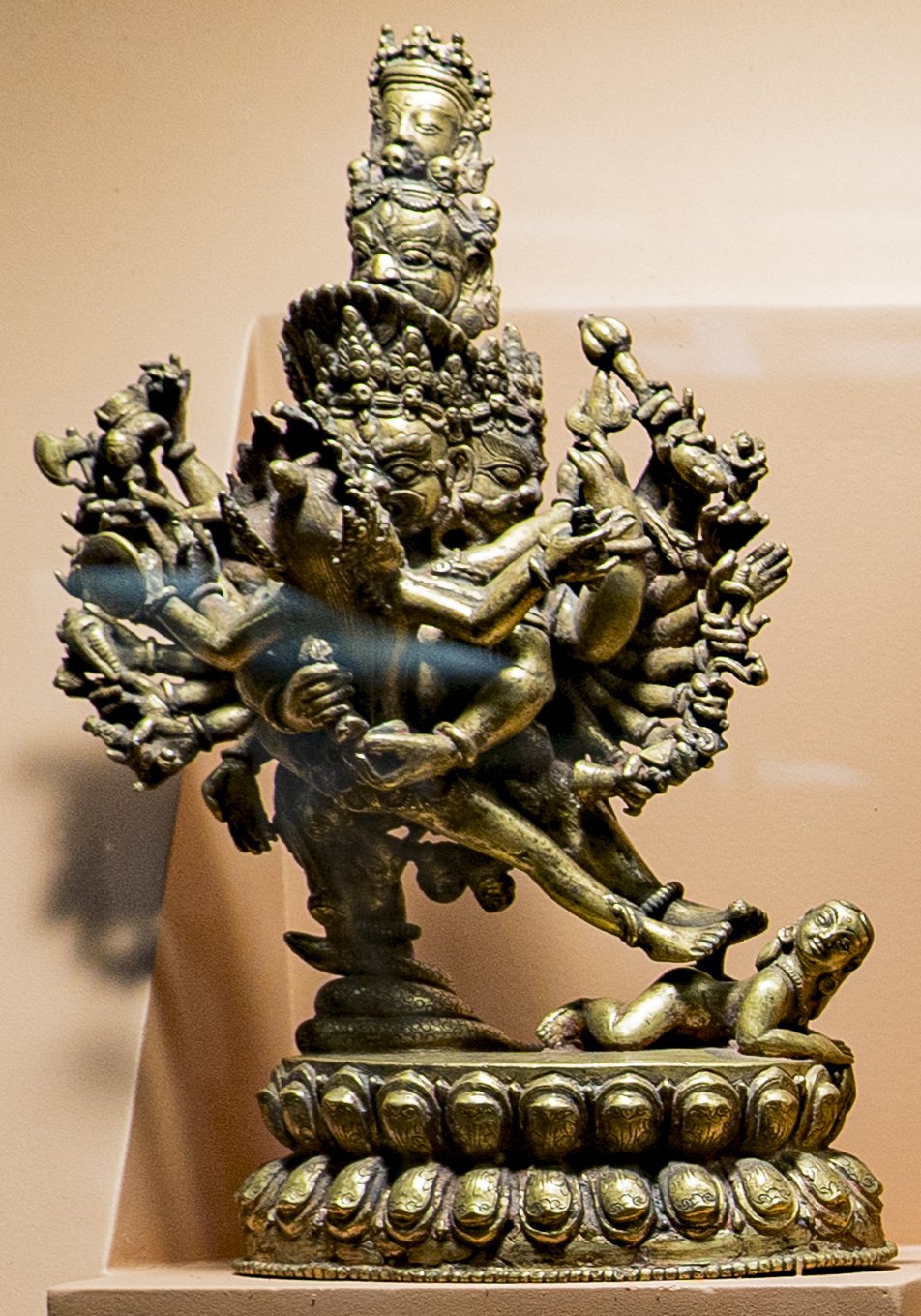 Chakrasamvara and Vajravarahi [Patan Museum (Nepal)]