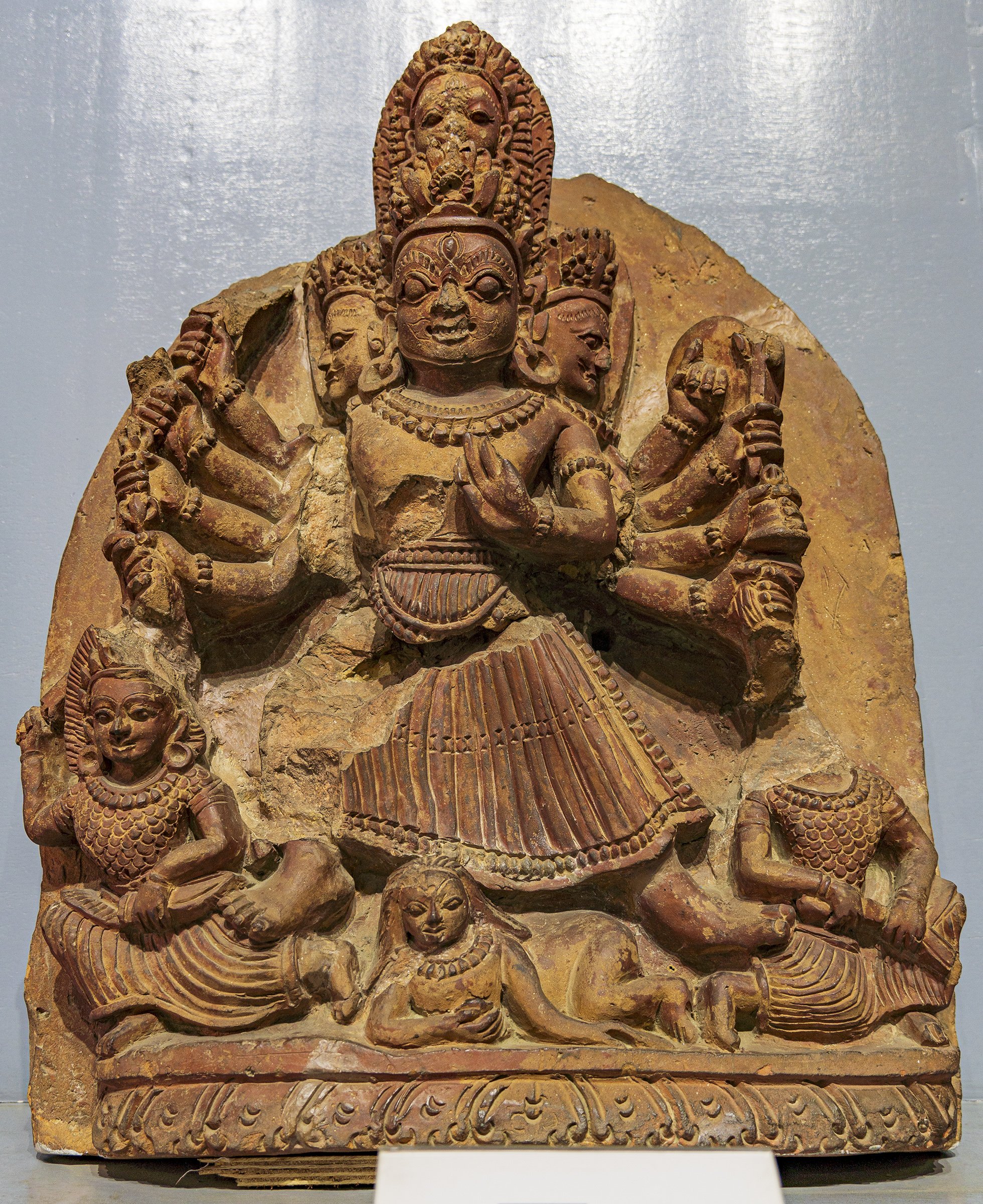 Chandraghanta [Hindu Terra Cotta Sculptures (NMN)]