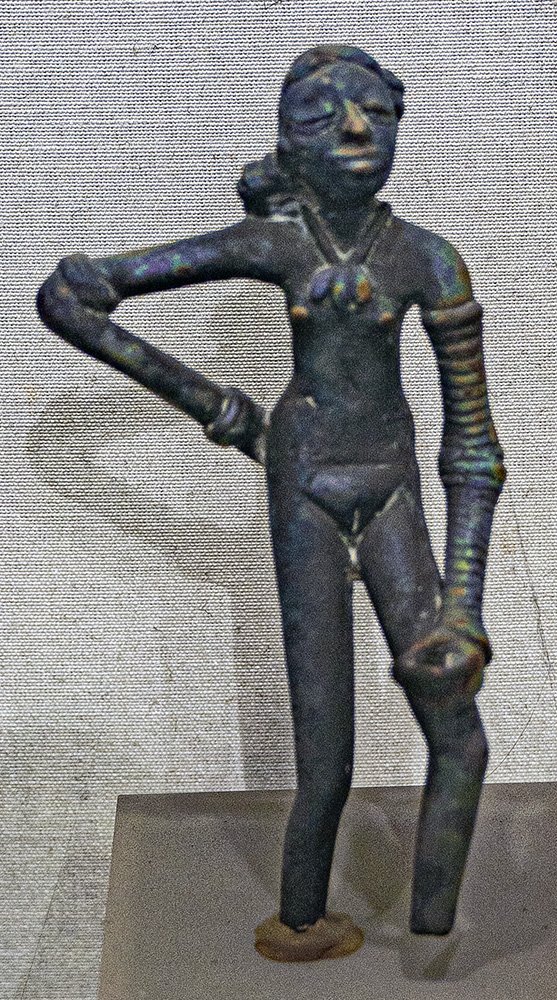 Dancing Girl (Mohenjo-Daro) [New Delhi Museum—Harappan Civilisation]