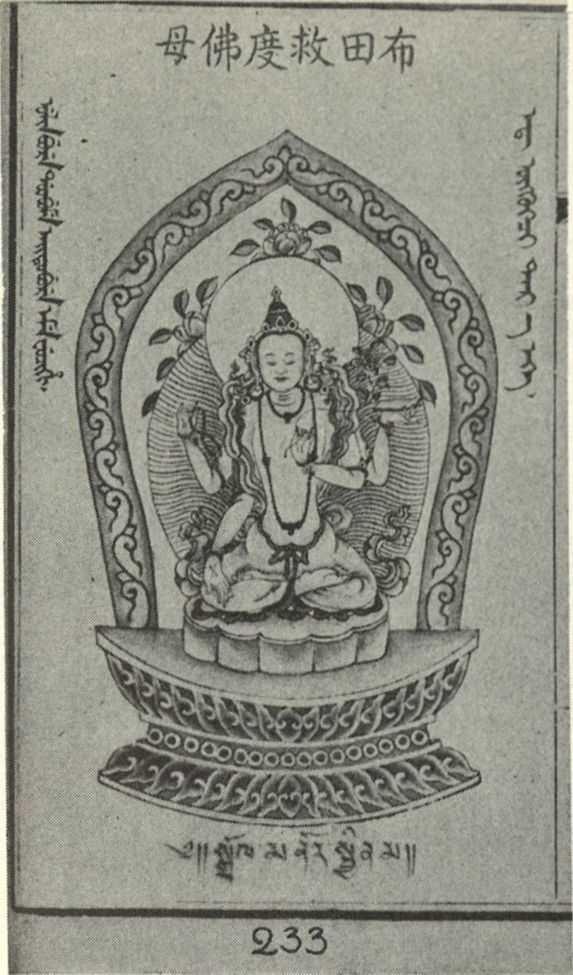 Dhanada-Tara [Three Hundred and Sixty Buddhist Deities]