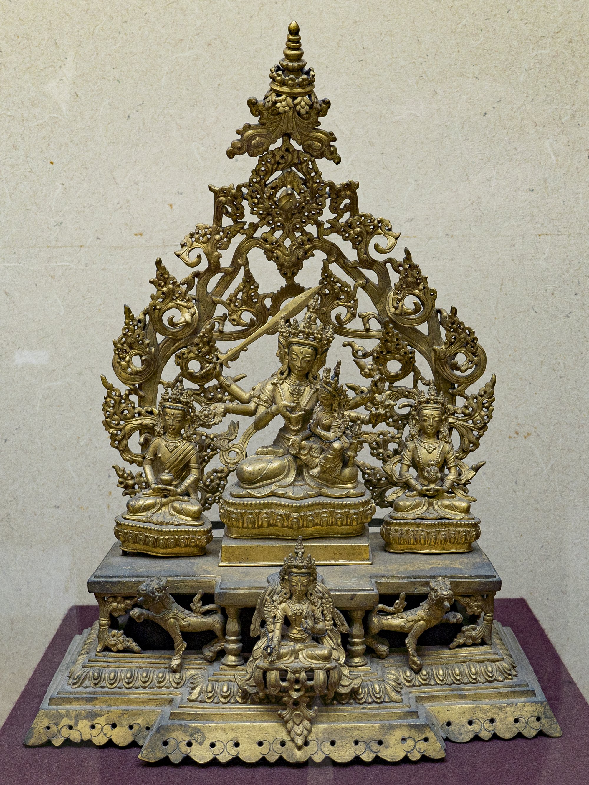 Dharmadhatu Vagisvara (19th century) [Buddhist Art Gallery: Kathmandu ...