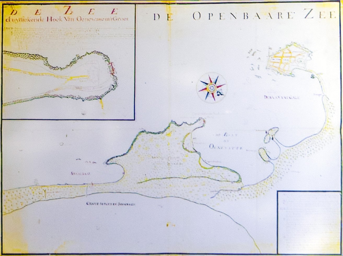 Dutch Plan of Galle Port [Galle National Museum]