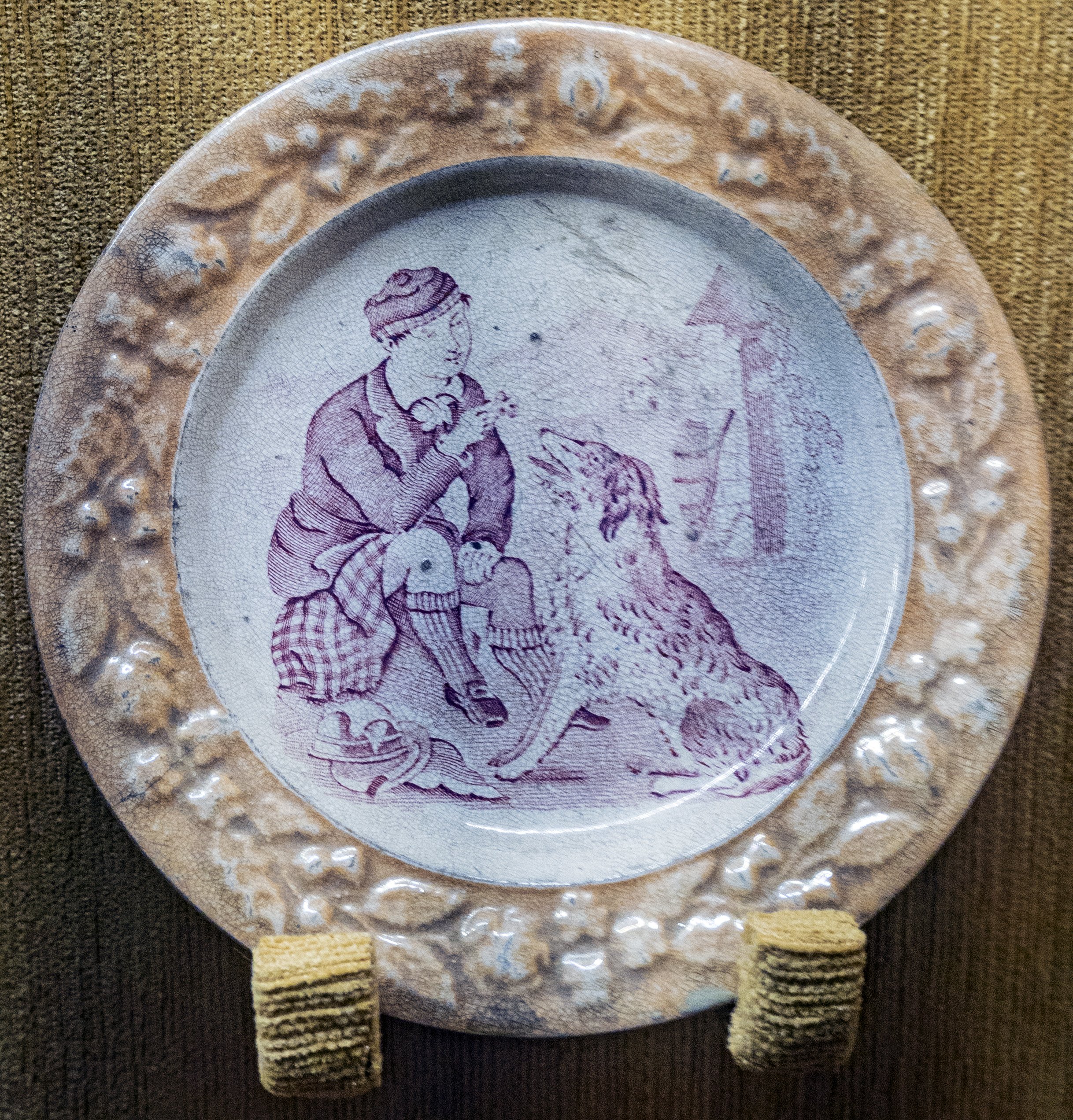 Dutch Polychrome Dish [Galle National Museum]