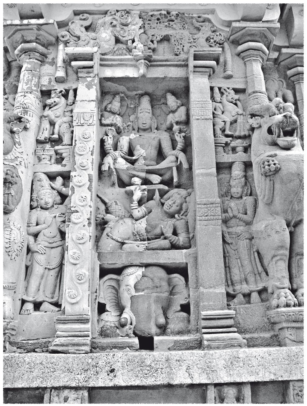 Figure 134: Jalandharasamharamurti [Iconography based on Shaivite narrative]