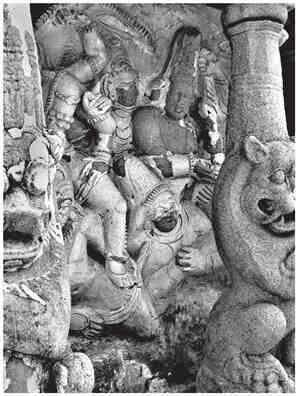 Figure 202: Vishnu riding Garuda [Iconography based on Shaivite narrative]