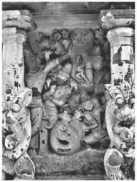 Figure 210: Churning of the Ocean [Iconography based on Shaivite narrative]