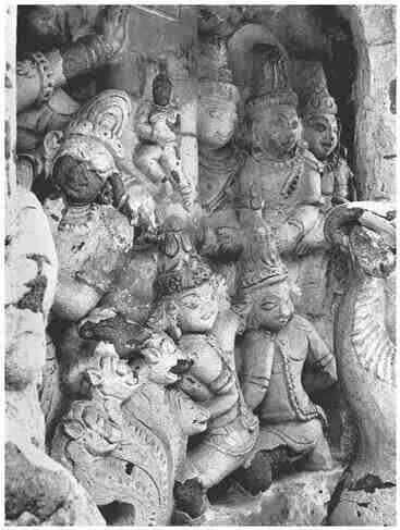 Figure 212: Churning of the Ocean [Iconography based on Shaivite narrative]