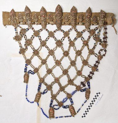Figure 4.3.28: Helmet-shaped crown and triangular apron with [Tibetan ...