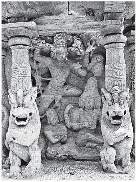 Figure 64: Shiva cuts one of the heads of Brahma [Iconography based on ...