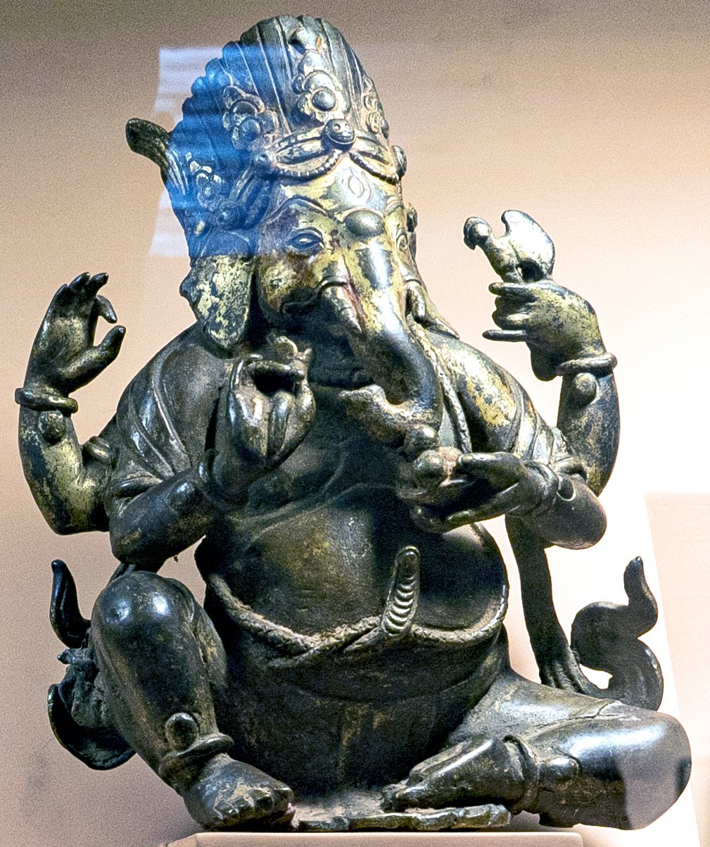 Ganesha (bronze sculpture) [Patan Museum (Nepal)]