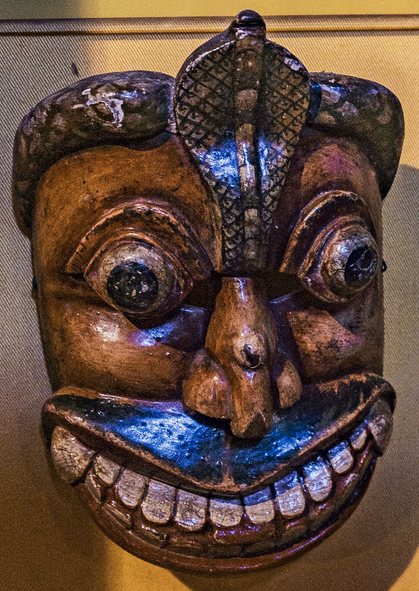 Gini Jala Sanniya mask [Galle National Museum]