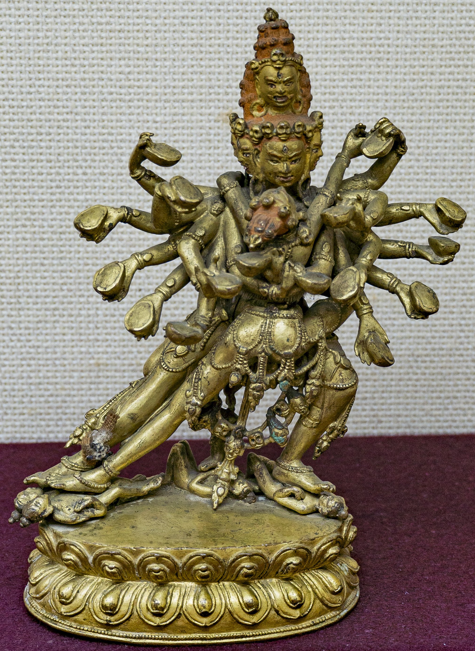 Hevajra (19th century) [Buddhist Art Gallery: Northern Himalayan Section]