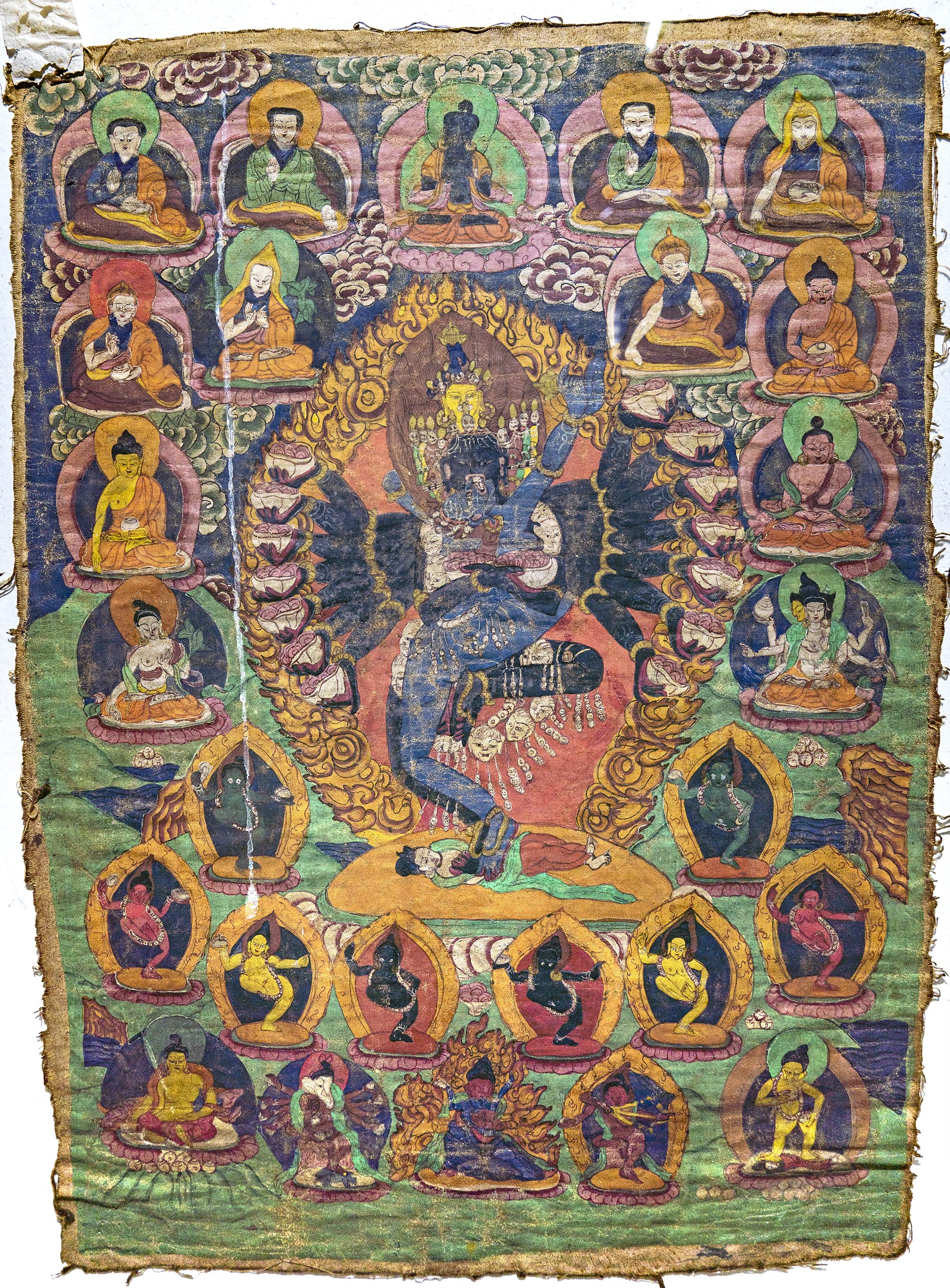 Hevajra painting [Buddhist Art Gallery: Northern Himalayan Section]