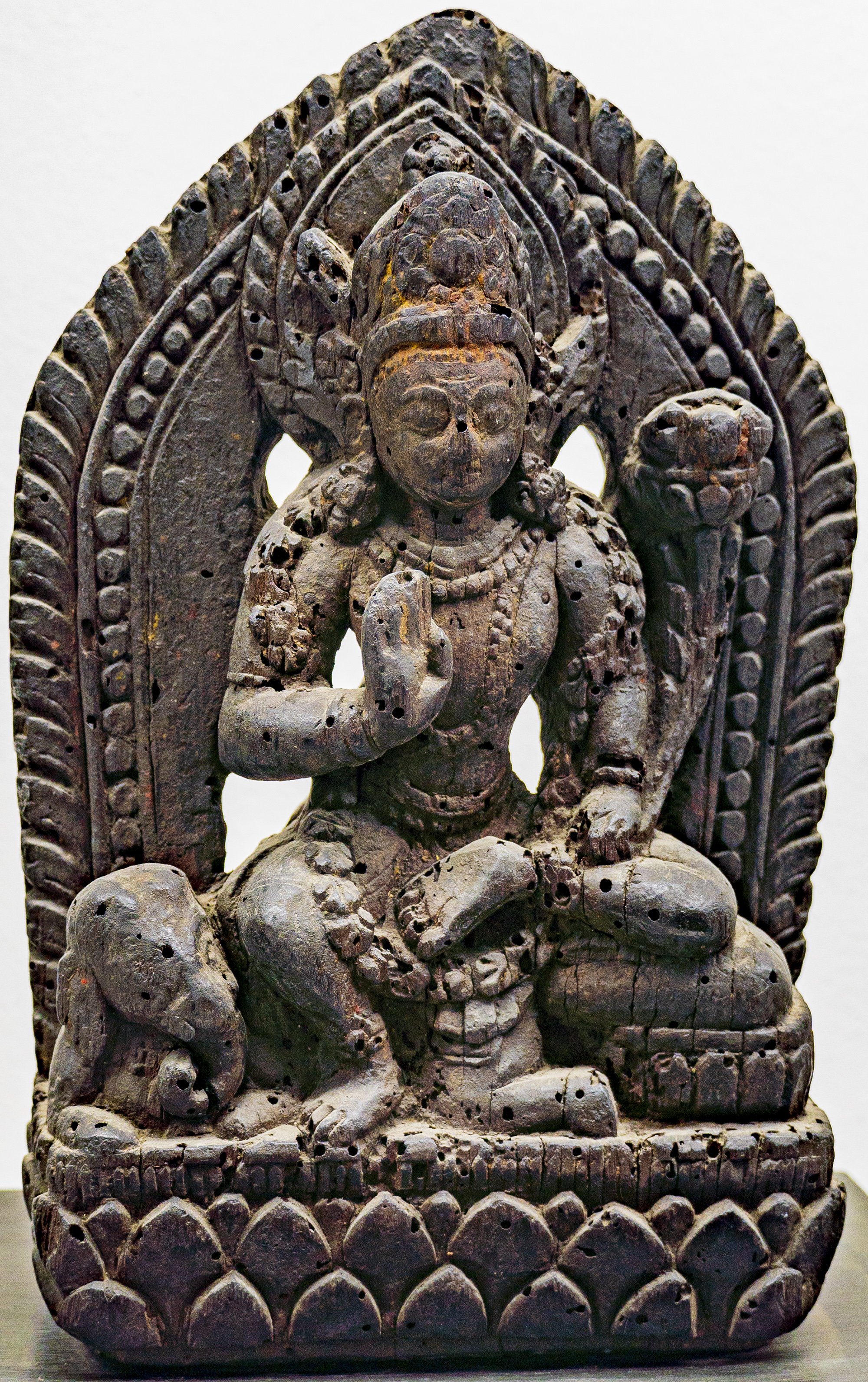 Indra [Nepal Wood Sculptures (NMN)]