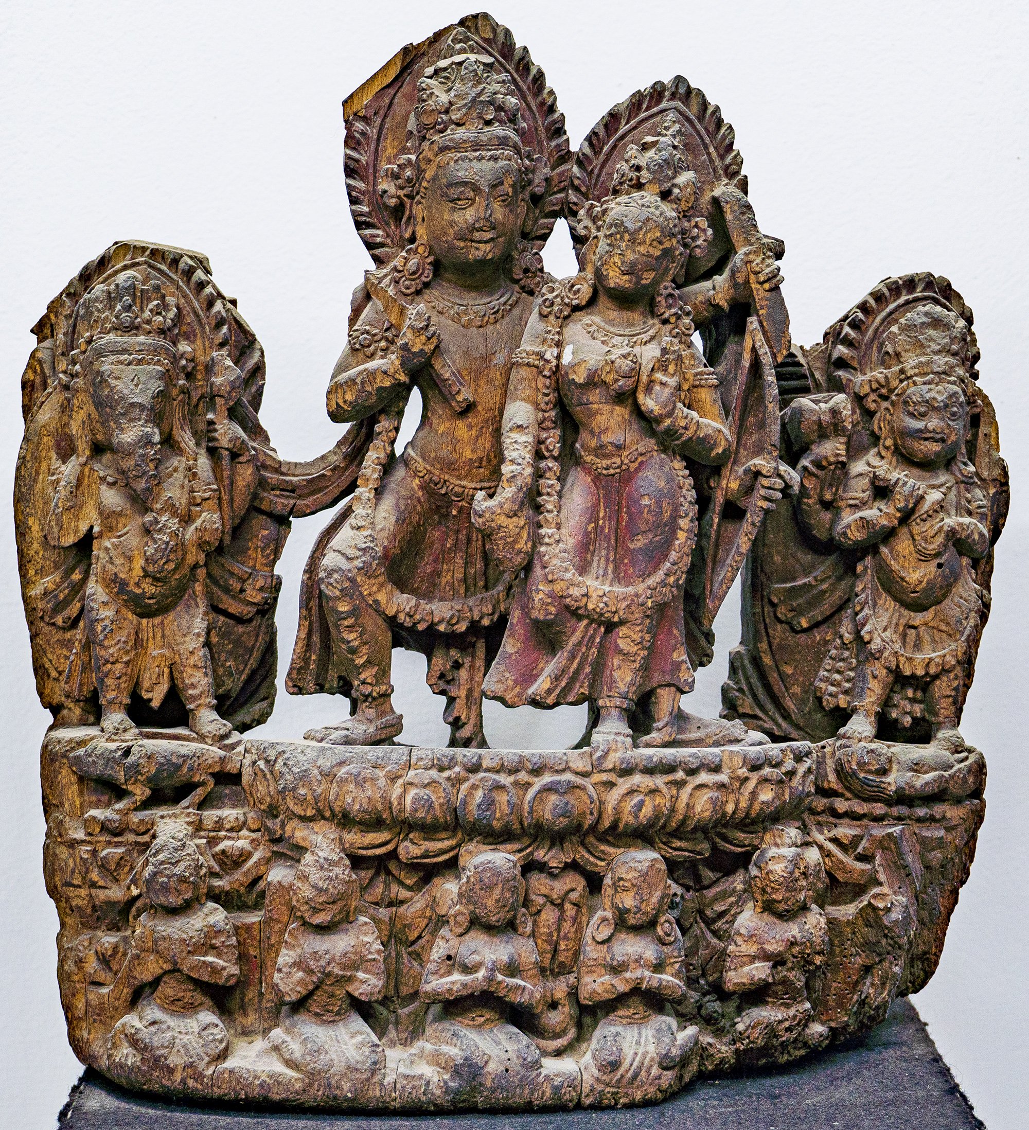 Indra [Nepal Wood Sculptures (NMN)]