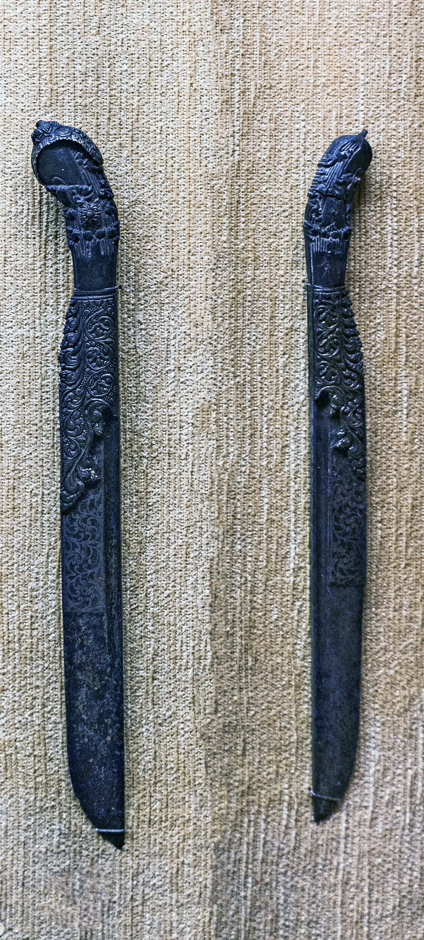Knives used for cutting ola leaves [Galle National Museum]