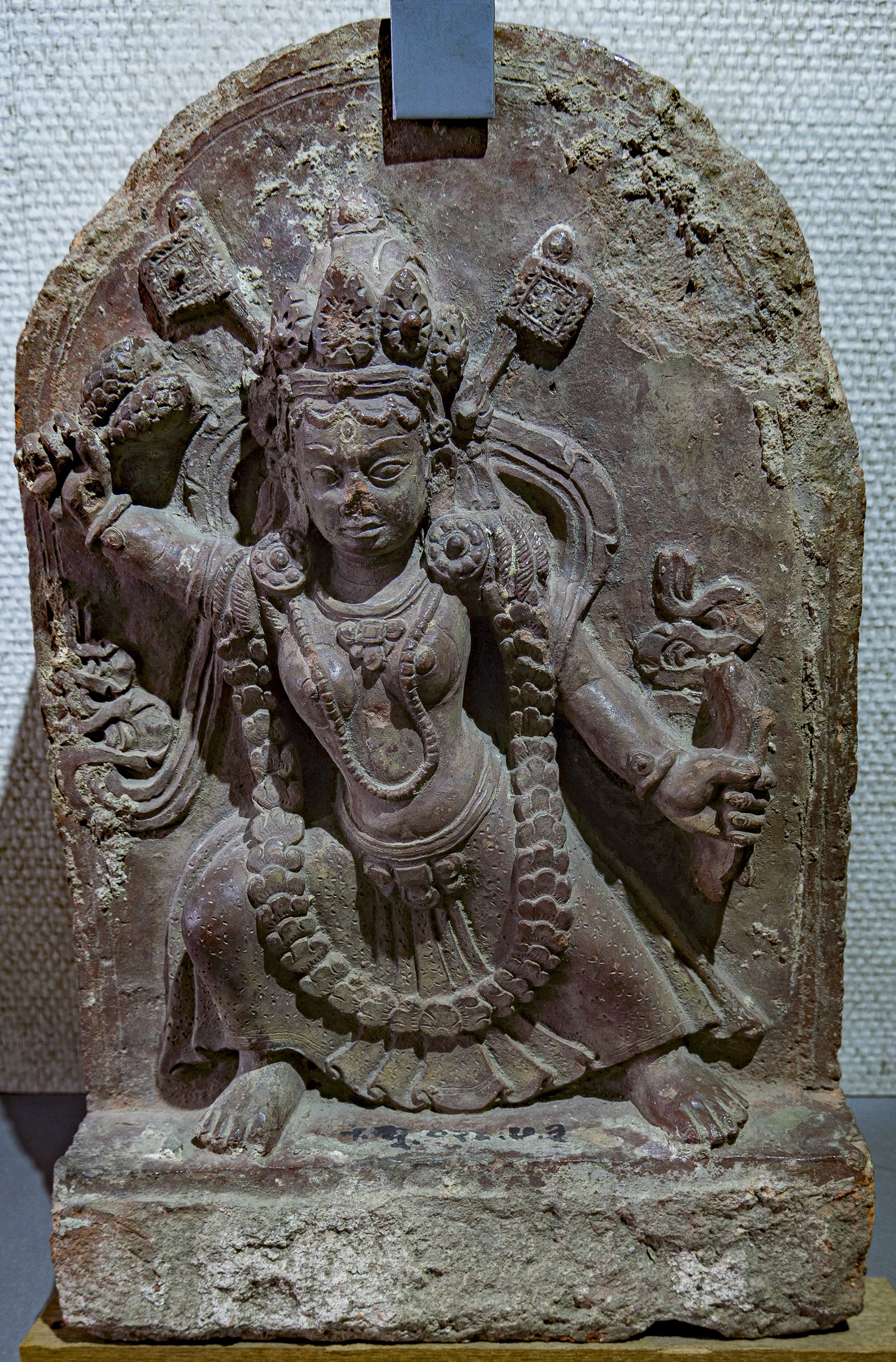 Kumari (terracotta sculpture) [Buddhist Art Gallery: Northern Himalayan ...