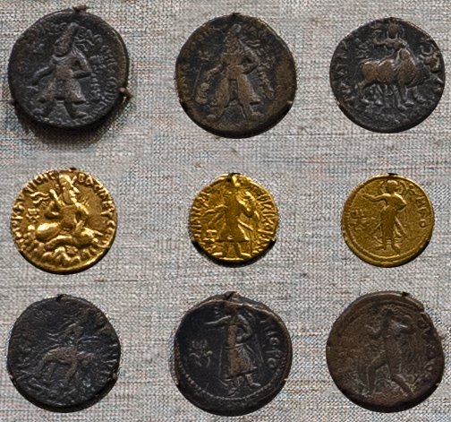 Kushan coins [New Delhi Museum—Coins]