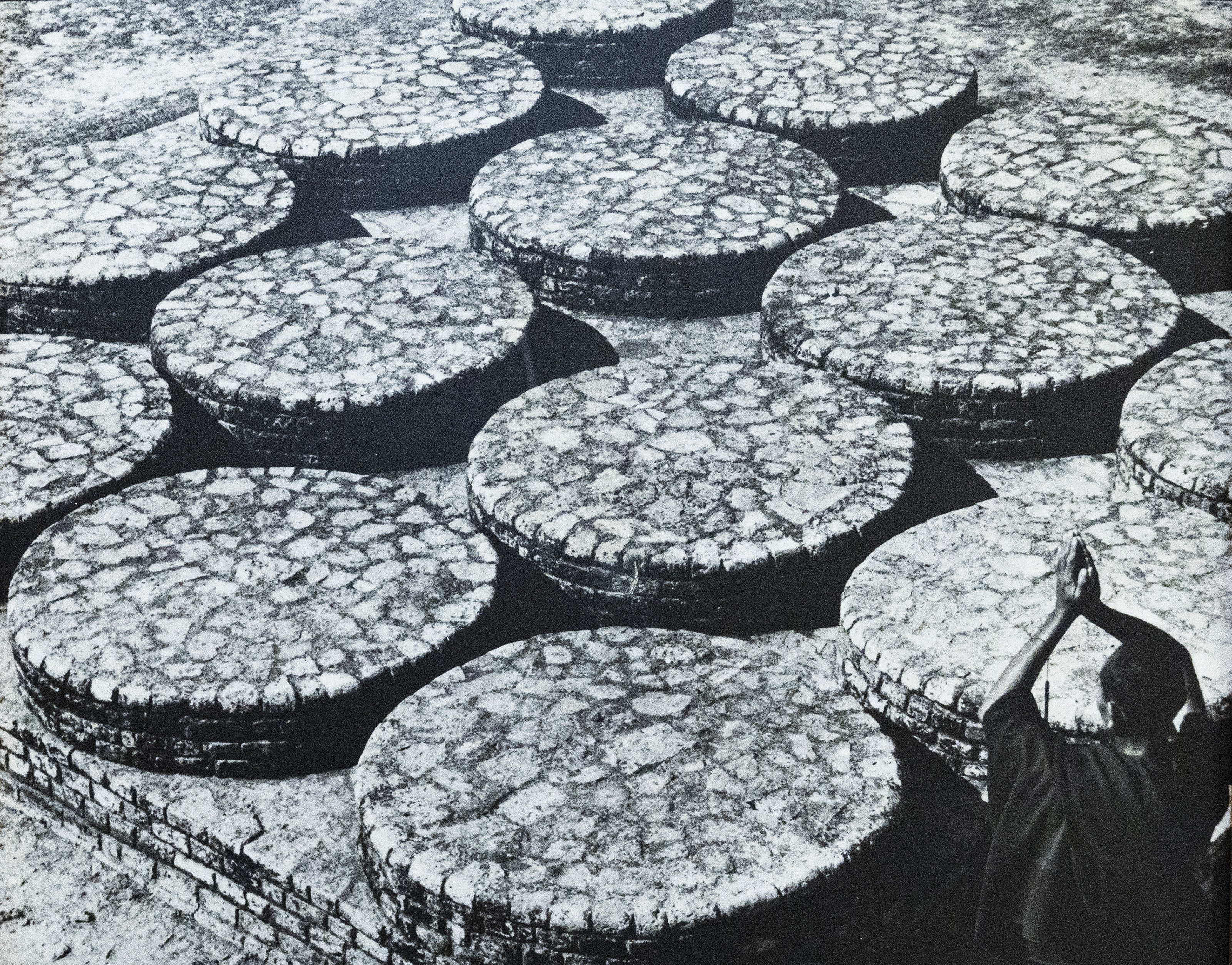 Lumbini Sixteen Chaityas [Buddhist Art Gallery: Photographs (NMN)]