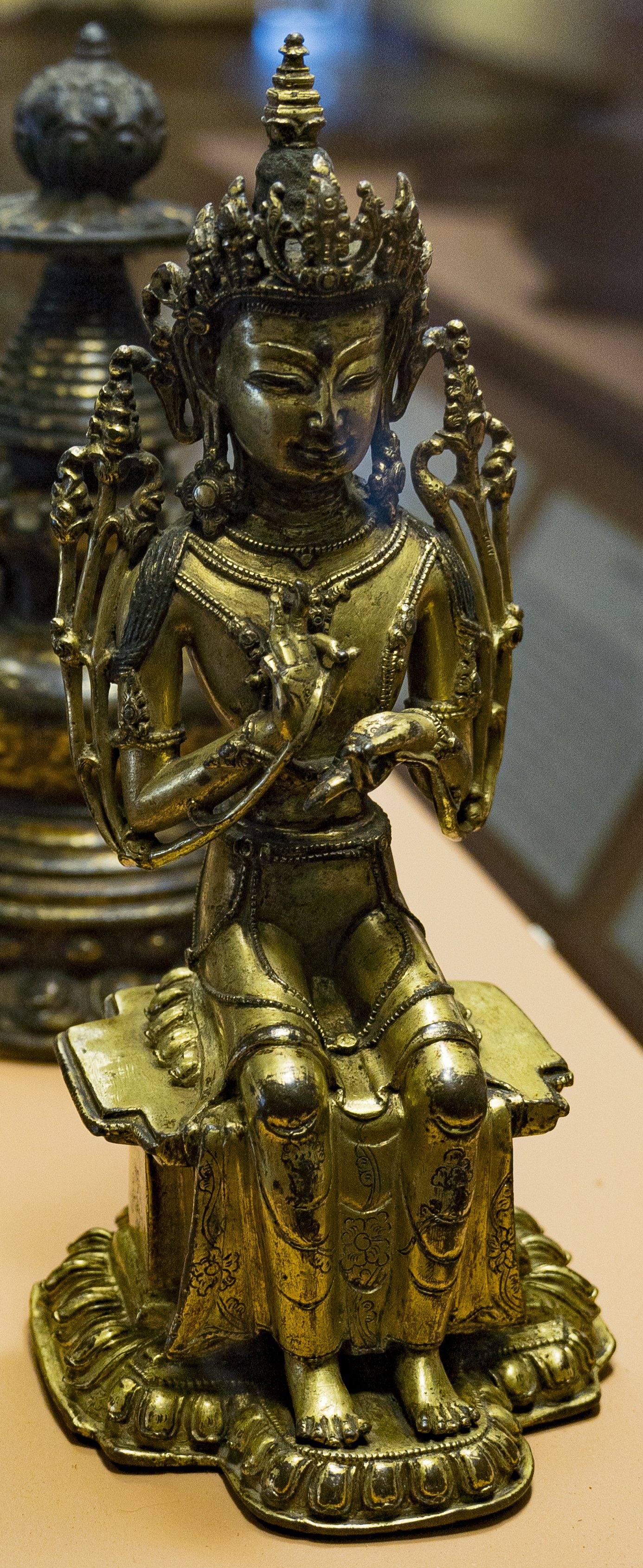 Maitreya with Chaitya Attribute [Patan Museum (Nepal)]