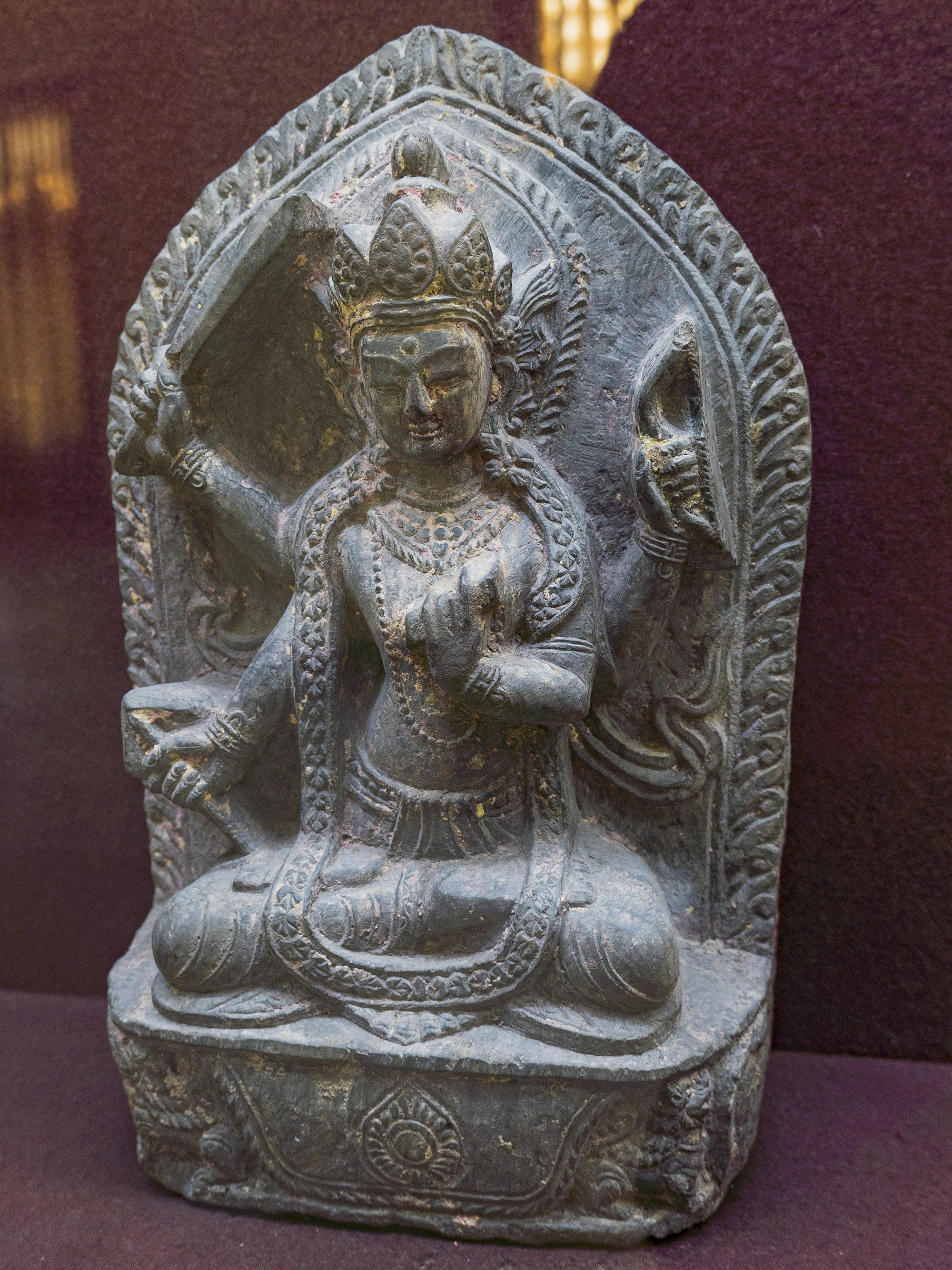 Manjushri (19th century) [Buddhist Art Gallery: Kathmandu valley]