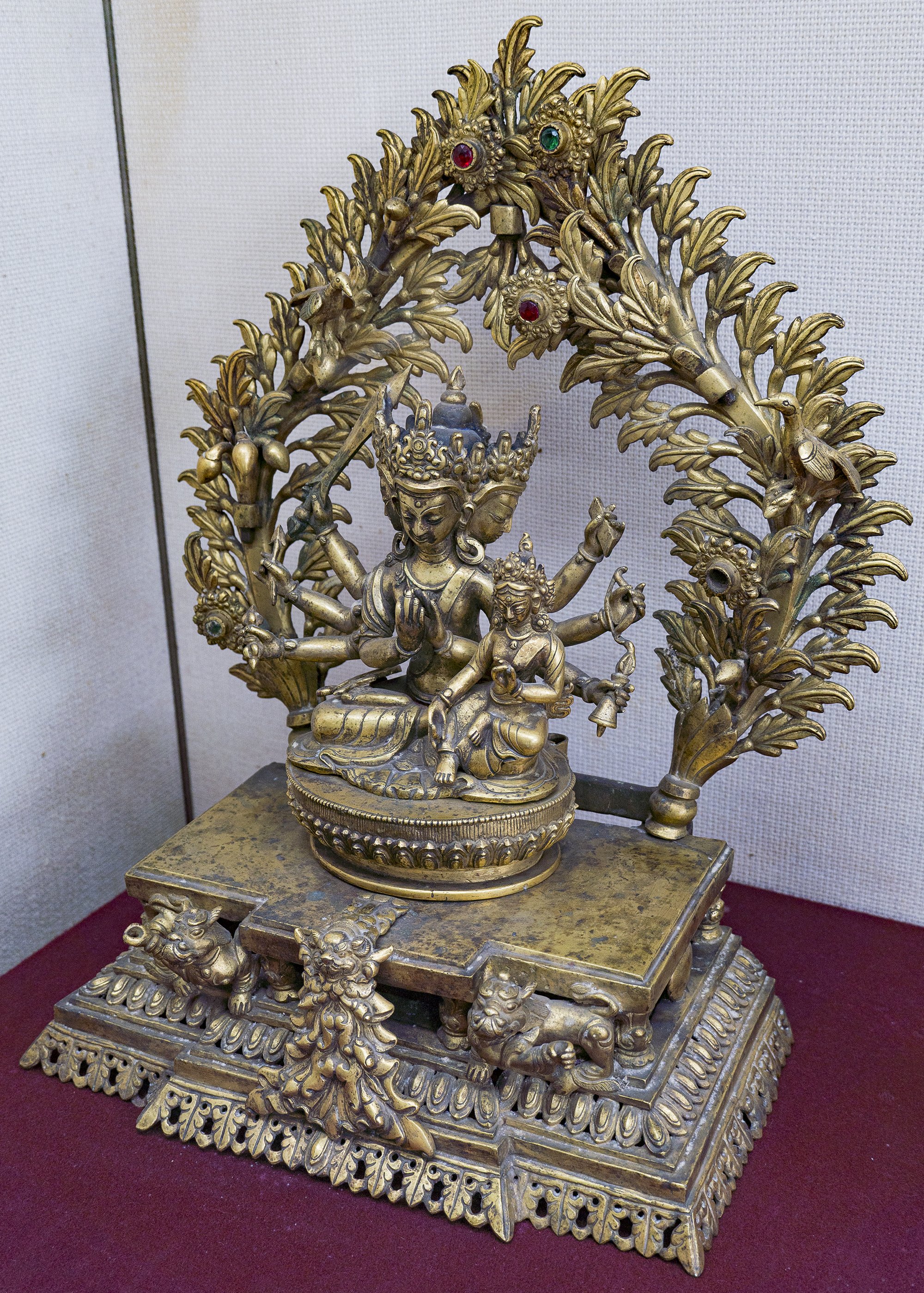 Manjushri (bronze sculpture) [Buddhist Art Gallery: Northern Himalayan ...