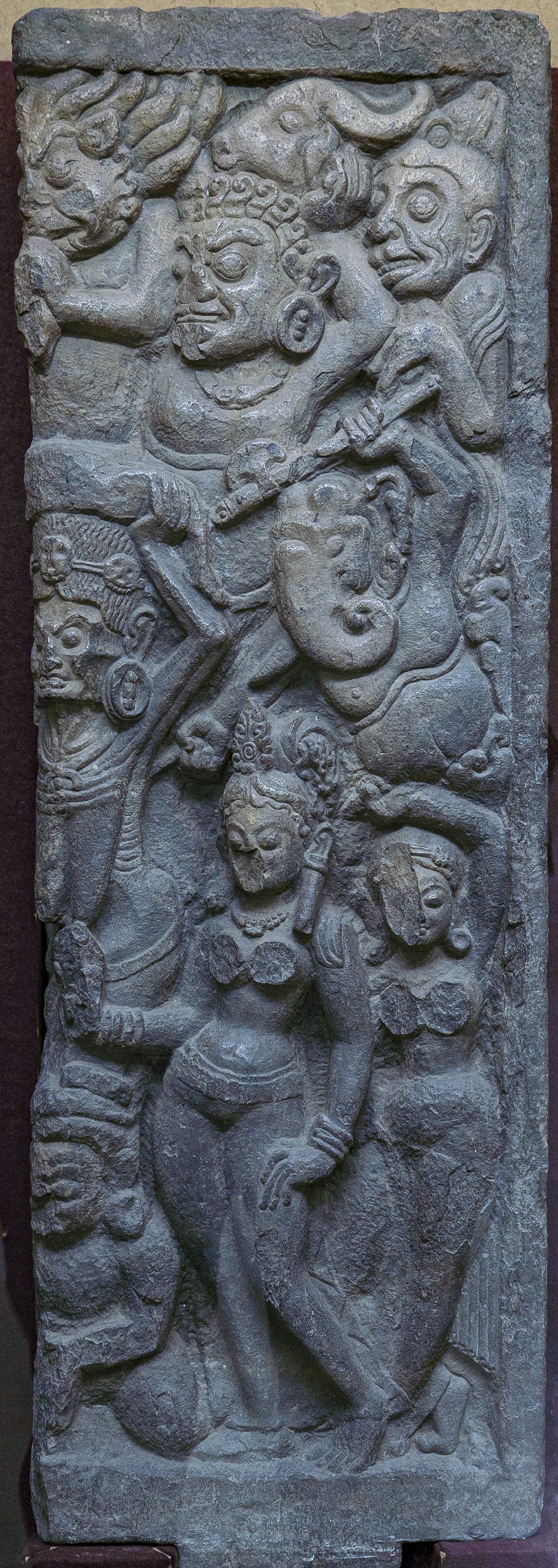Mara’s temptation (6th-century) [Buddhist Art Gallery: Kathmandu valley]