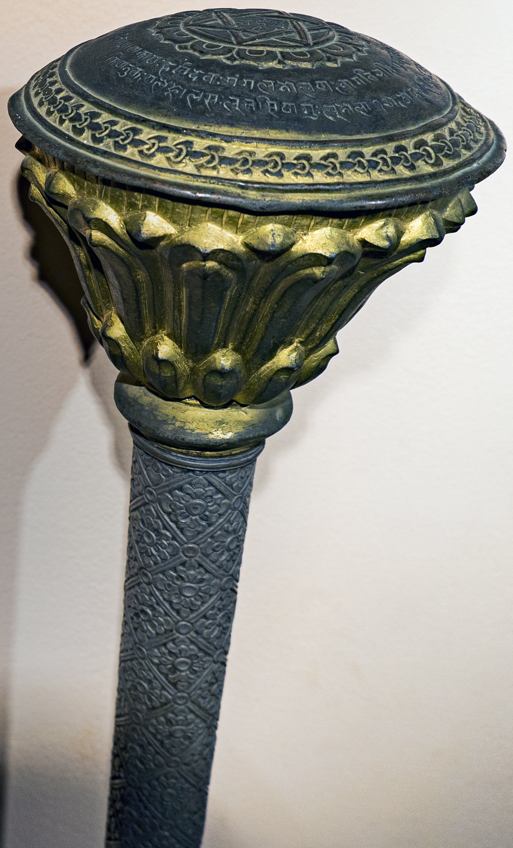 Pair of Ceremonial Staffs [Patan Museum (Nepal)]