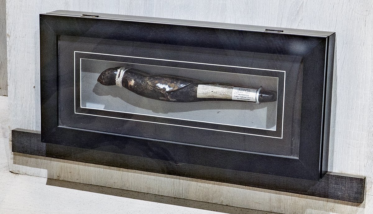 Parrot shape Kalavati [Odisha State Museum—Manuscript Section]