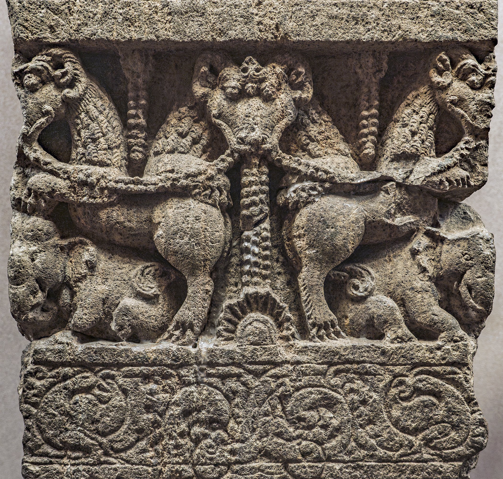 Pillar (Stambha) (detail) [Odisha State Museum—Various]