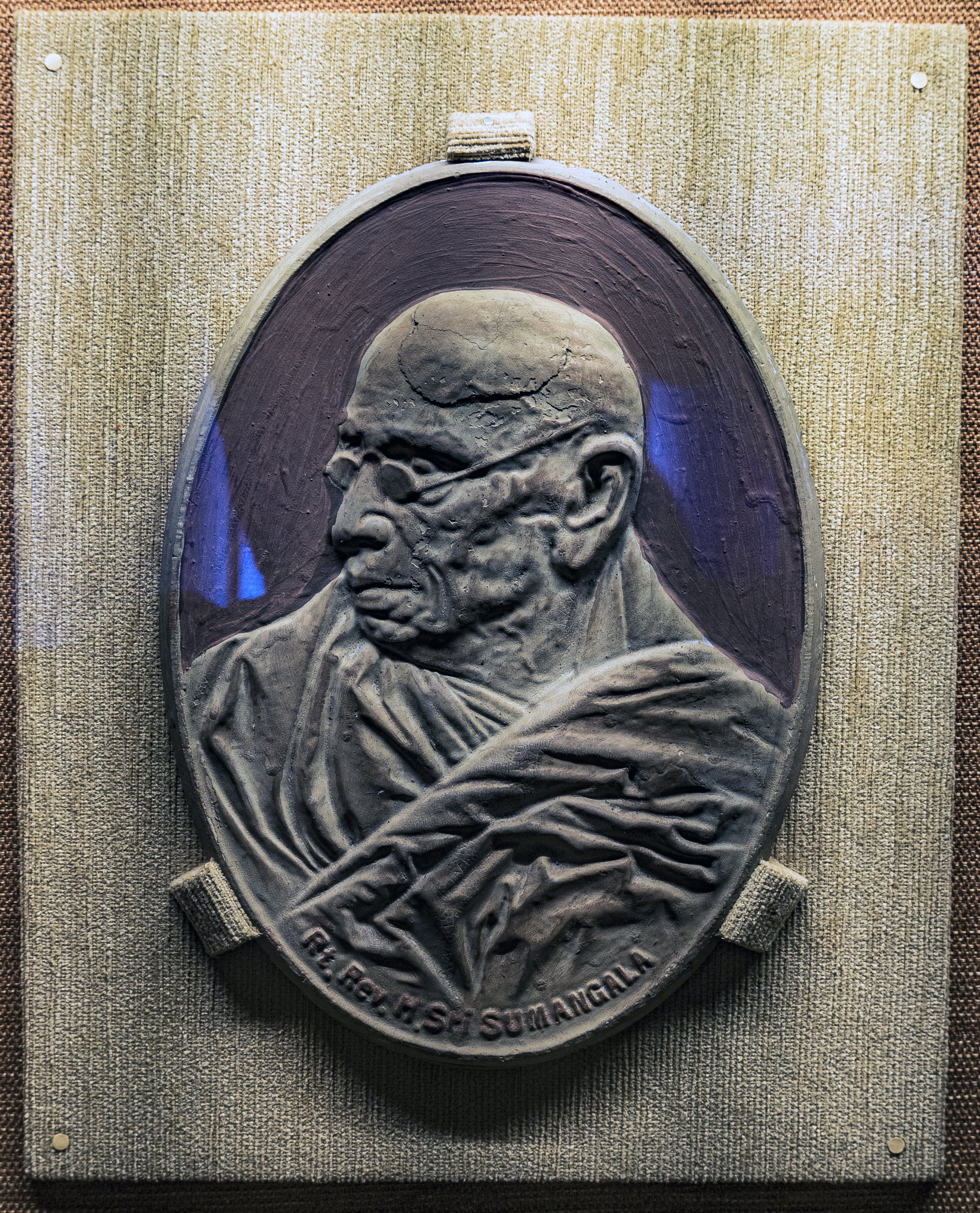 Portrait of Hikkaduwe Sri Sumangala Thero [Galle National Museum]