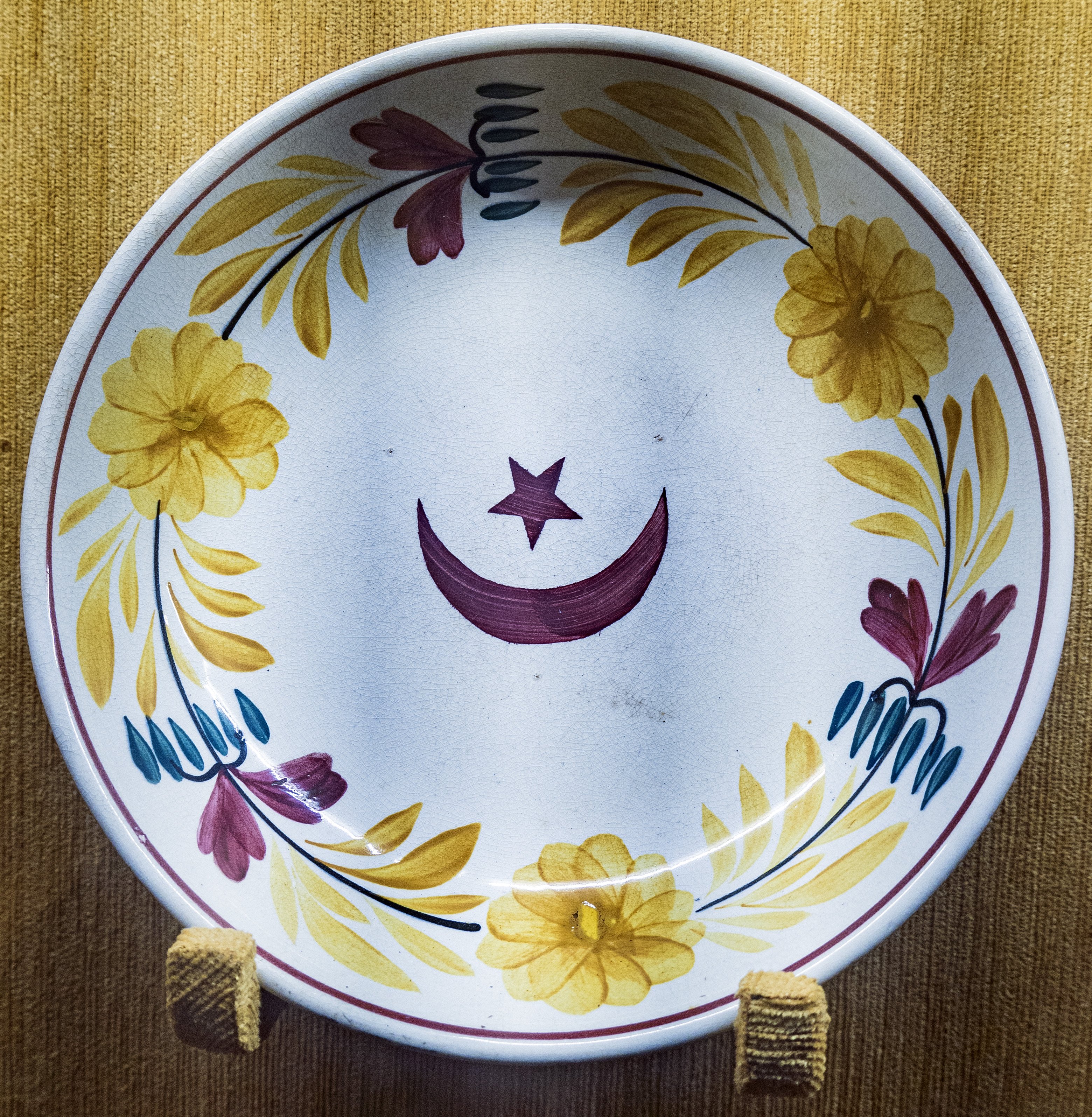 Rice Plates made in Arabia [Galle National Museum]
