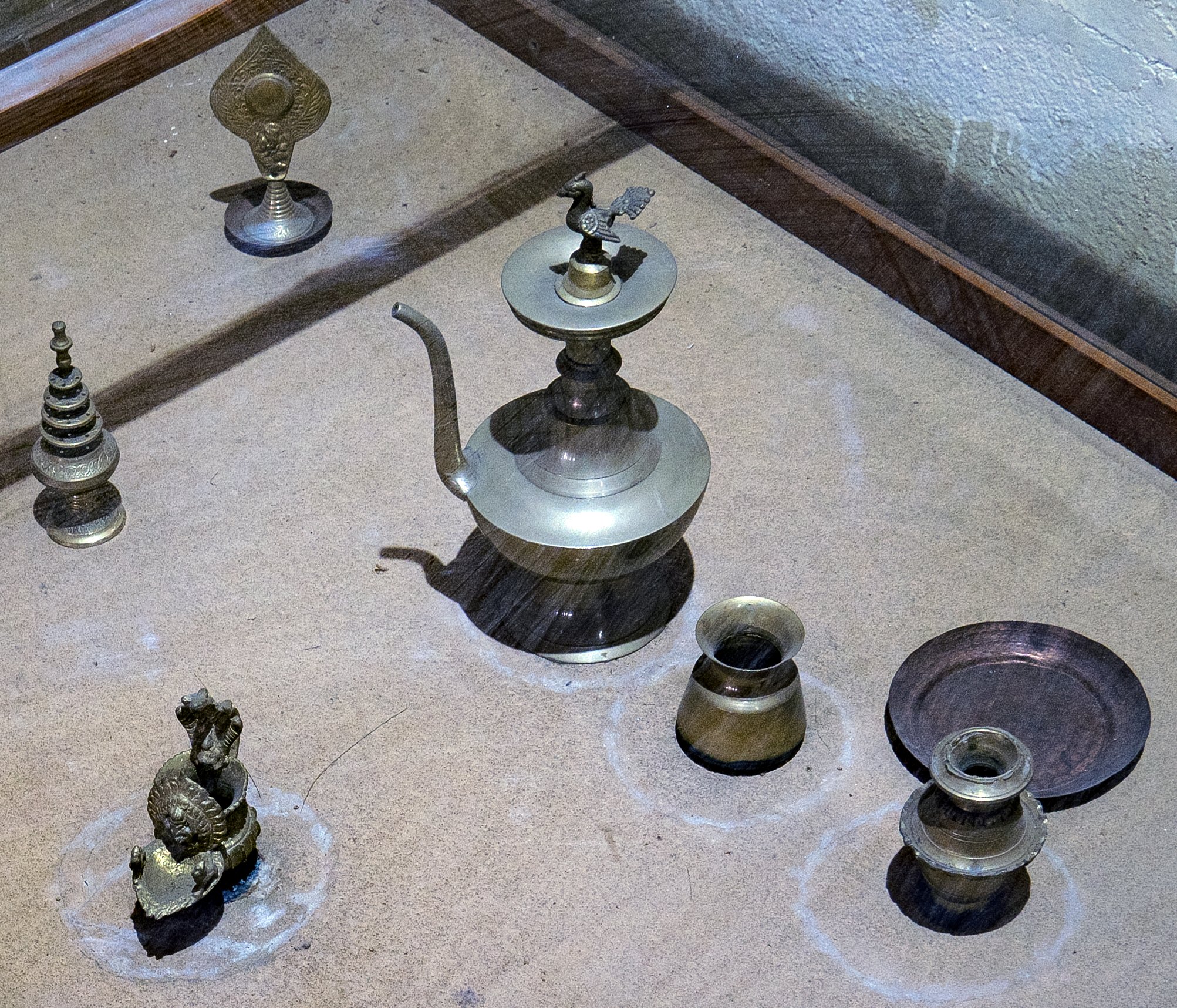 Ritual utensils for offering (Puja) [Buddhist Art Gallery: Northern ...