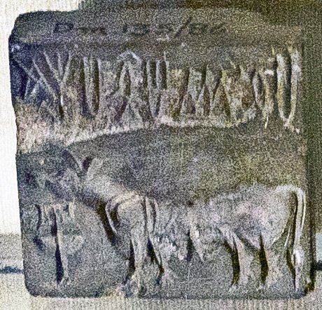 Seal and Sealings [New Delhi Museum—Harappan Civilisation]
