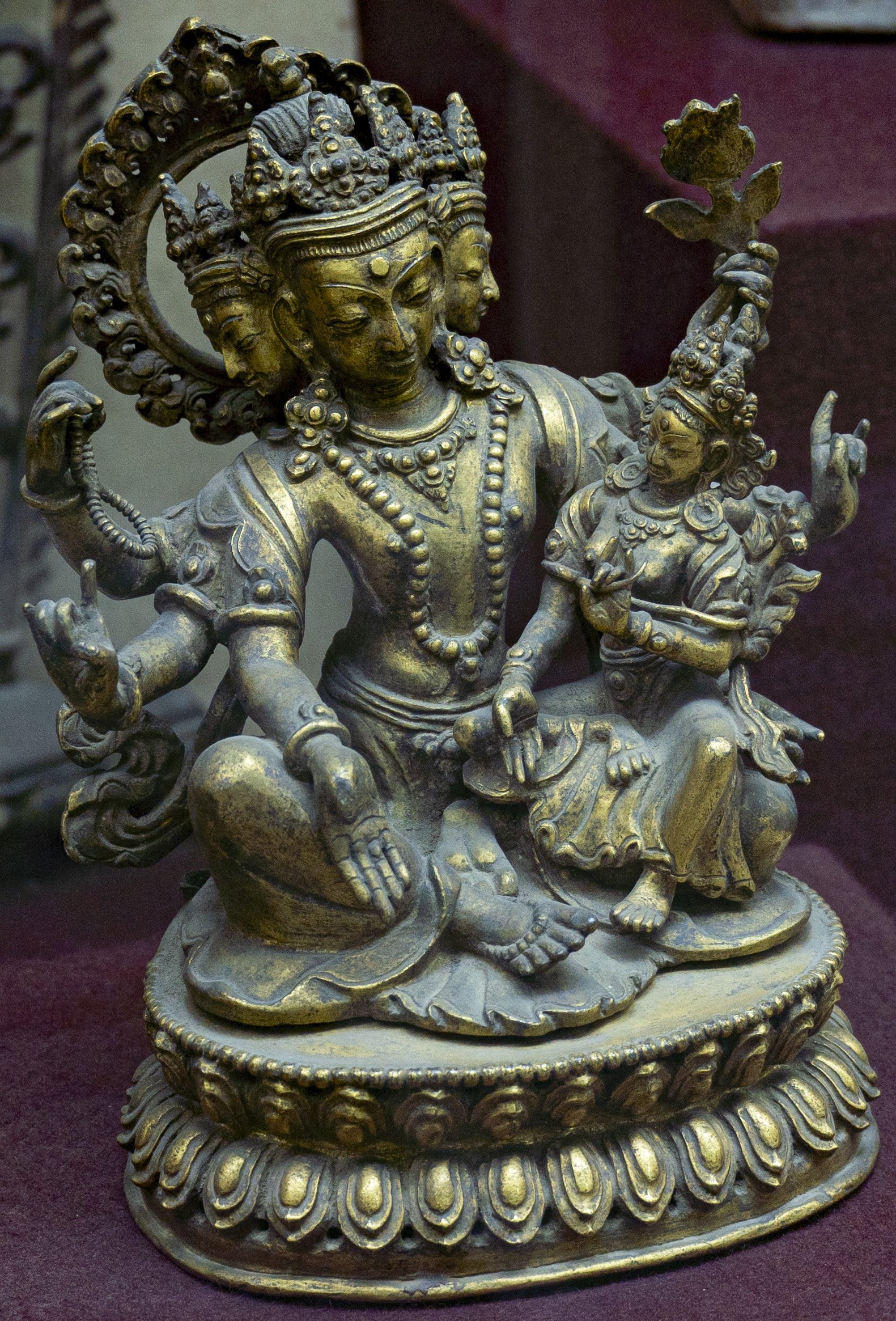Sukhavati Lokeshvara (19th century) [Buddhist Art Gallery: Kathmandu ...