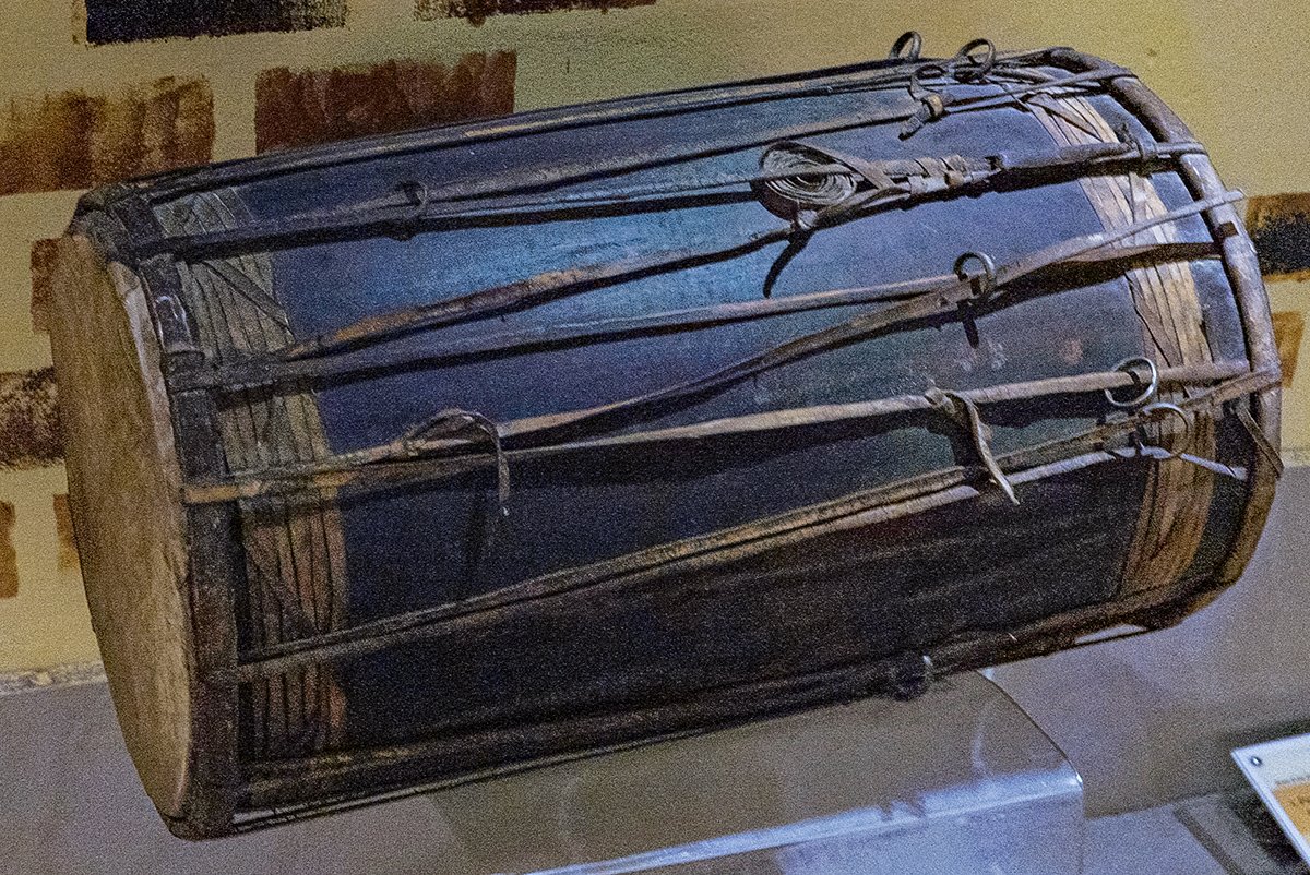Traditional Bada Dhola Drum [Odisha State Museum—Musical instruments]