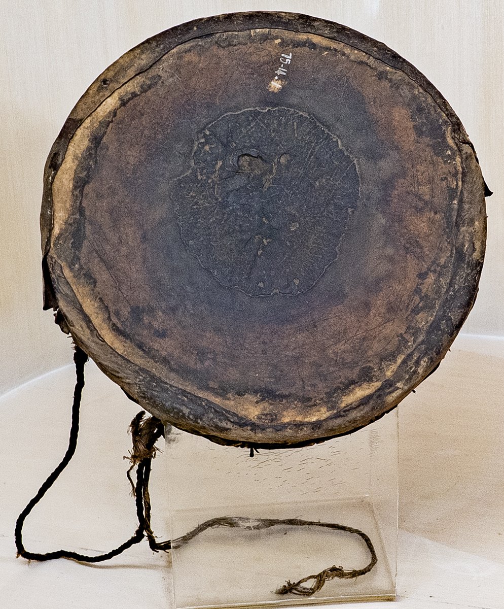 Traditional Tamak Drum [Odisha State Museum—Musical instruments]