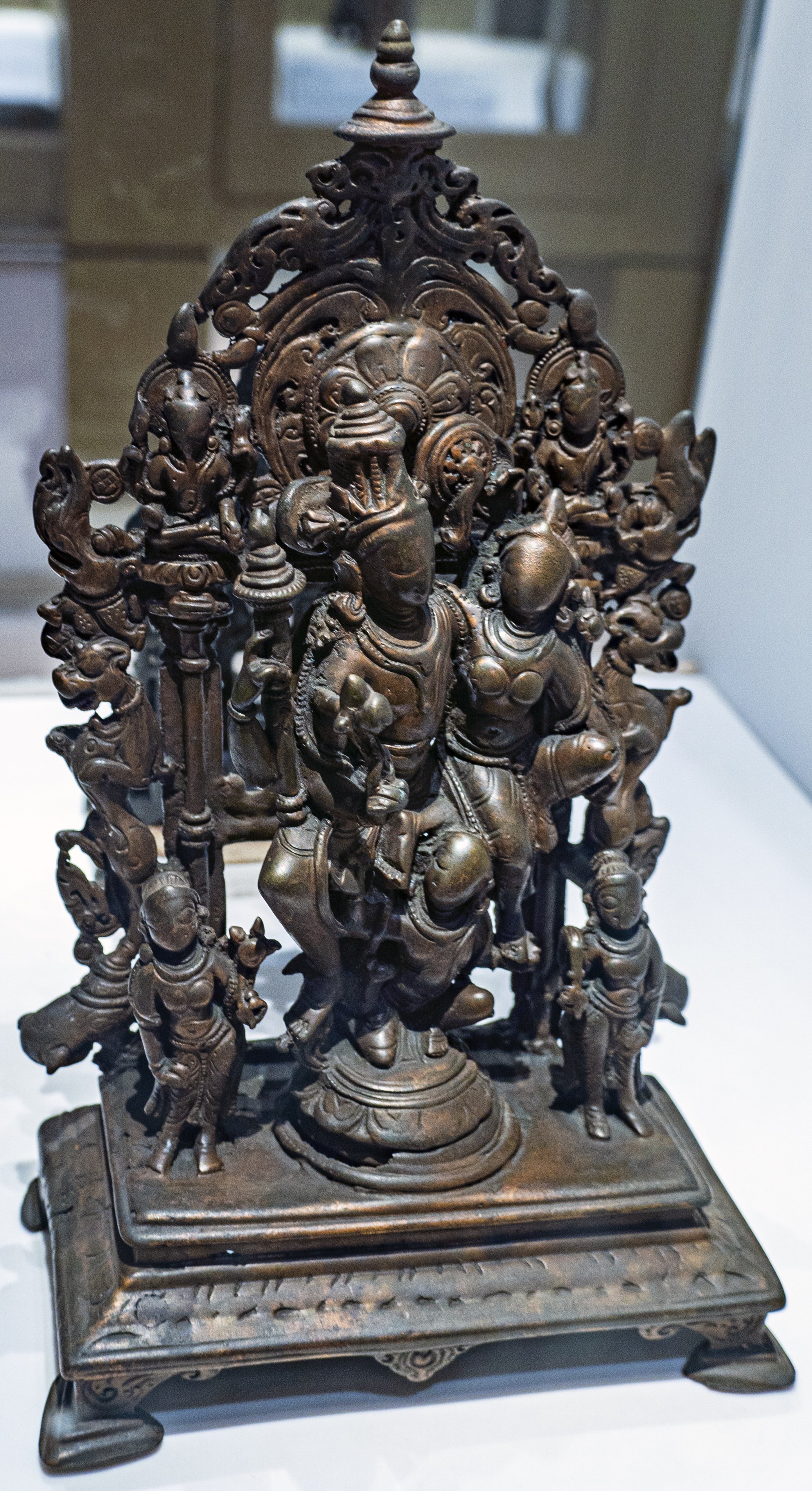 Vishnu and Lakshmi (11th century) [New Delhi Museum—Bronze images]