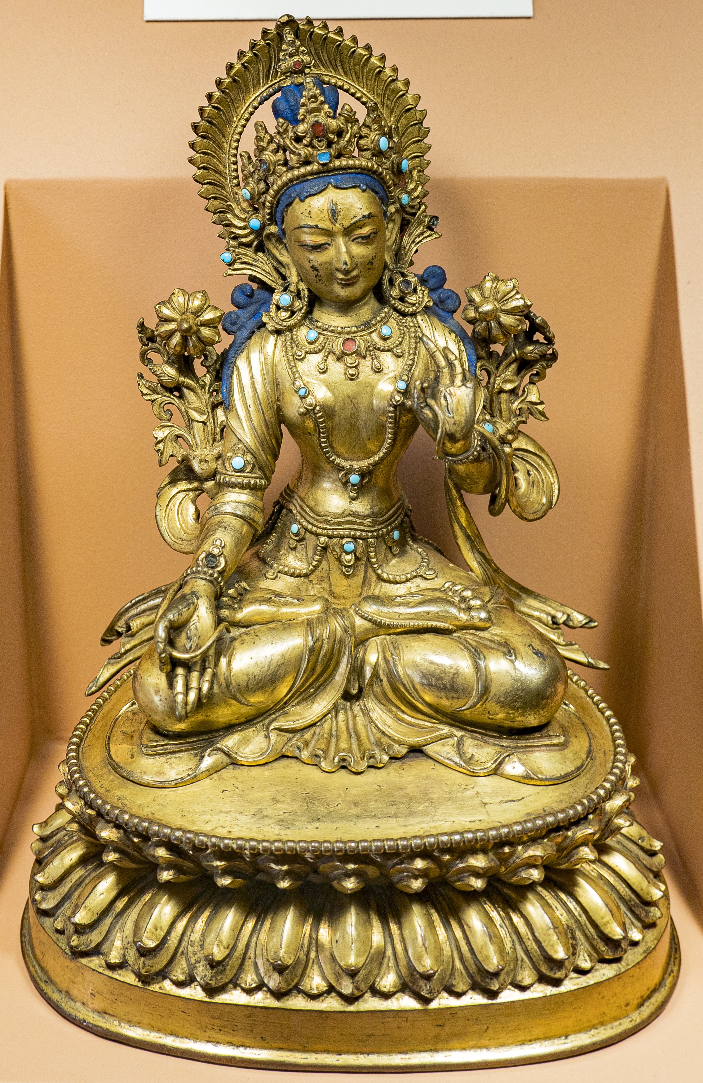 White Tara (Tibet, 18th century) [Patan Museum (Nepal)]