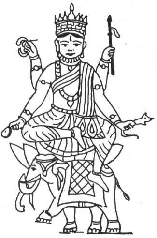 Yaksha 7: Varanandin (Dig.); Matanga(Shvt.) [Jain Remains of Ancient ...